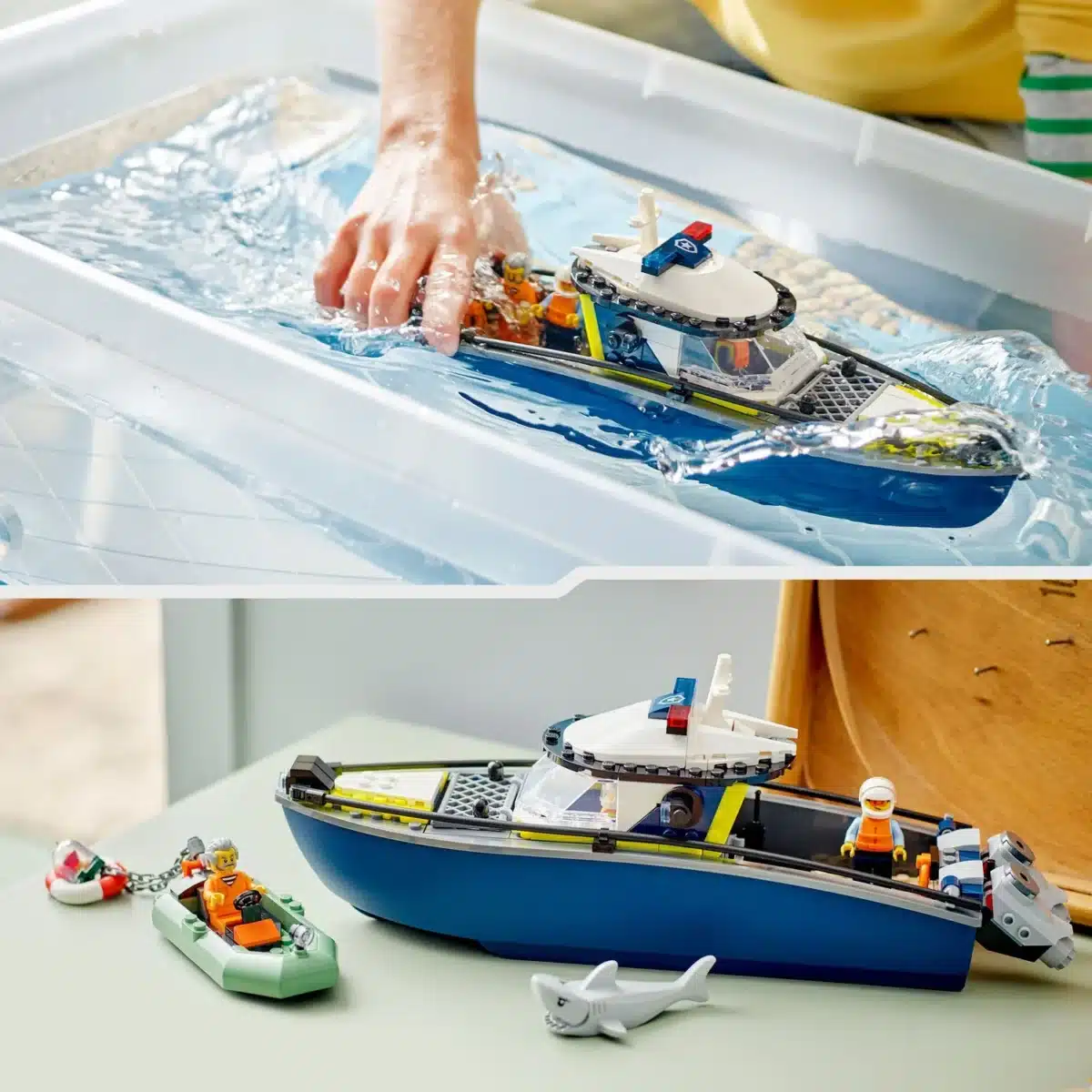 LEGO La Course-Poursuite en Bateau de Police 60456 LEGO - Buy-Smart