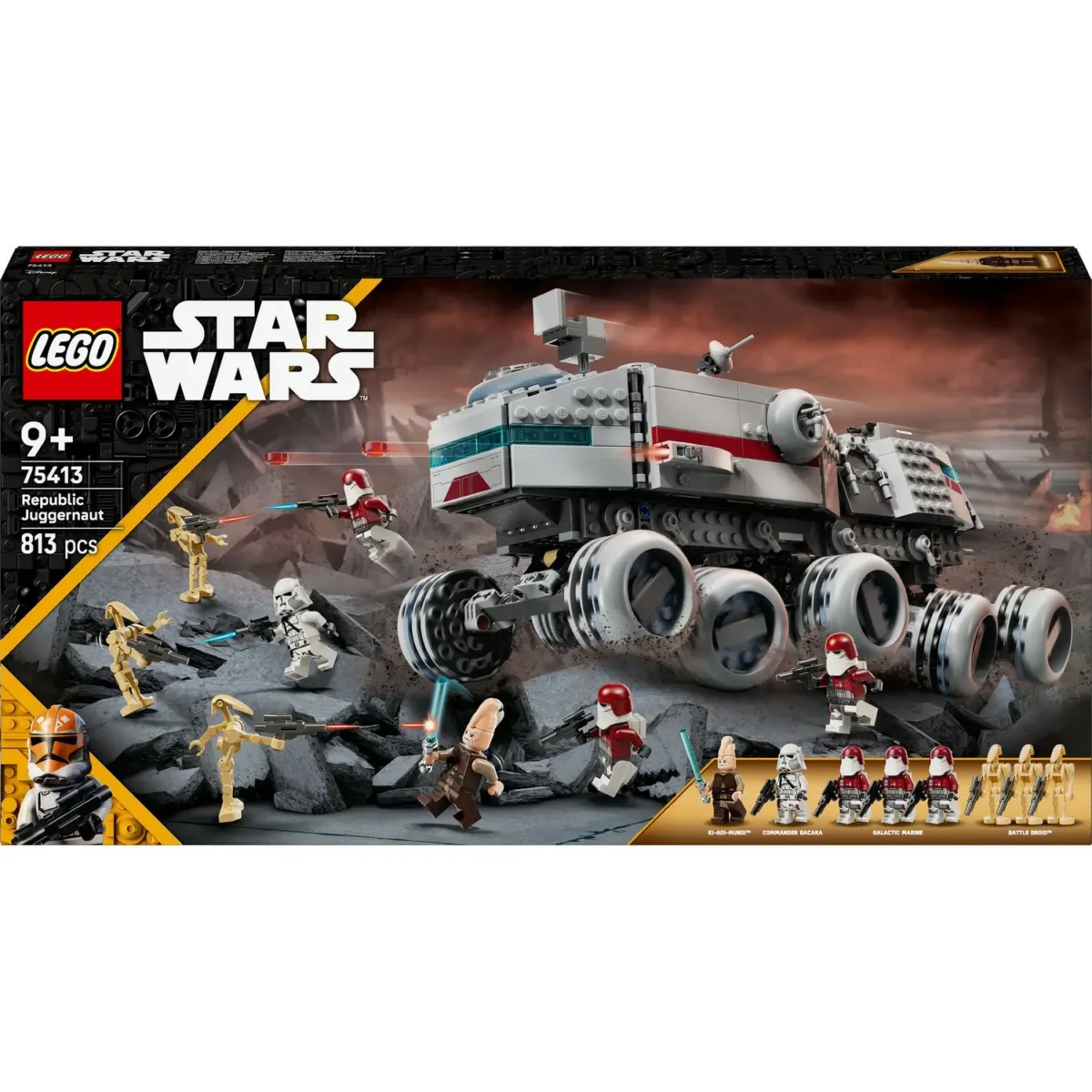 Set de construction Star Wars Le Juggernaut de la République 75413 ...